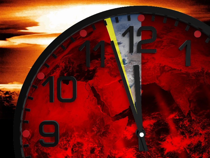 Horloge De La Fin Du Monde Fix e 3 Minutes Avant Minuit Duraabl Horloge De La Fin Du Monde Fix e 3 Minutes Avant Minuit Duraabl